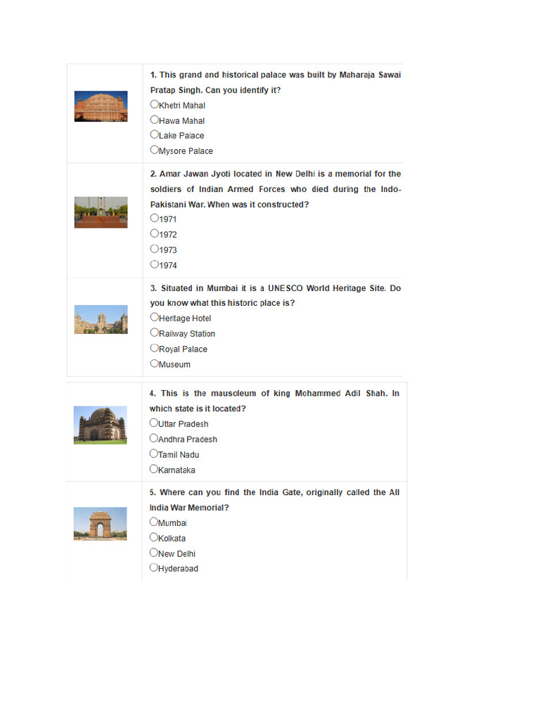 Very Important Quiz | PDF