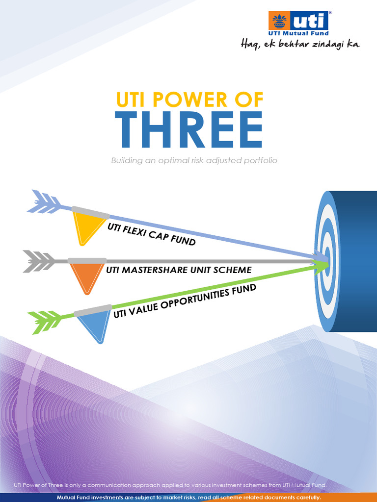 UTI Power of Three Mutual Funds Overview | PDF | Investing | Beta (Finance)