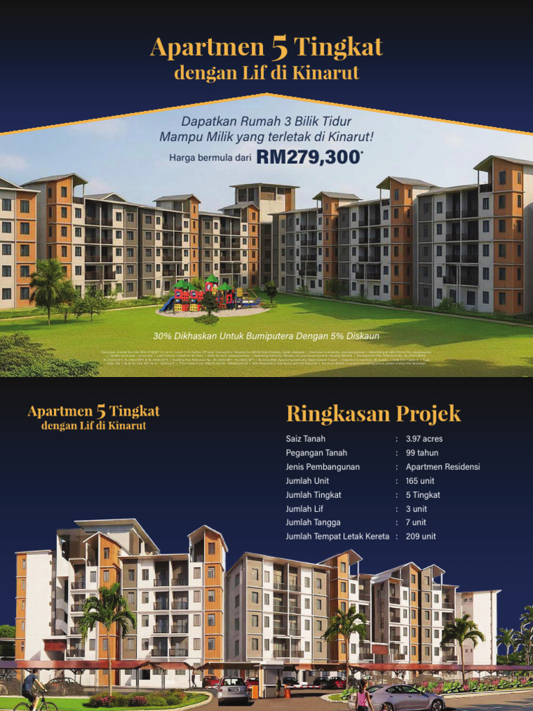 Kinarut Apartment Project Overview | PDF