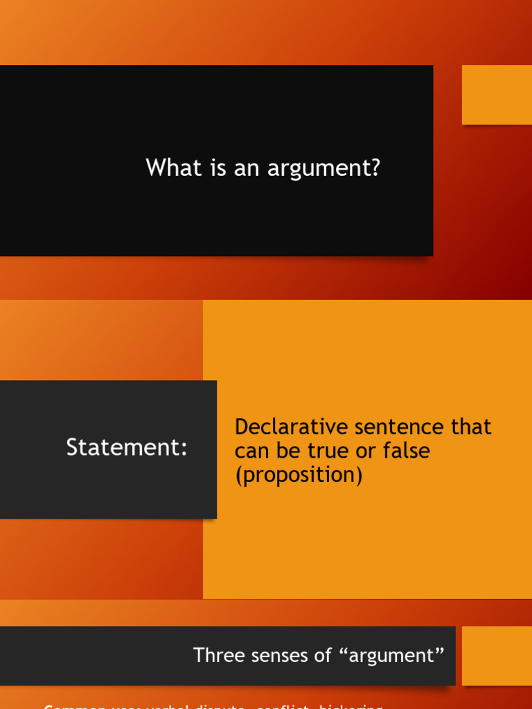 5 Arguments Structural and Procedural | PDF | Argument | Epistemology