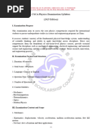 CSCA Mathematics Examination Syllabus-2025 | PDF