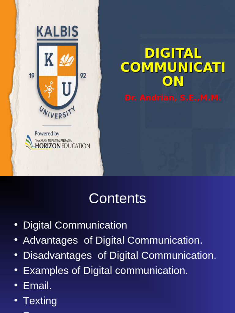 Understanding Digital Communication | PDF | Text Messaging | Fax