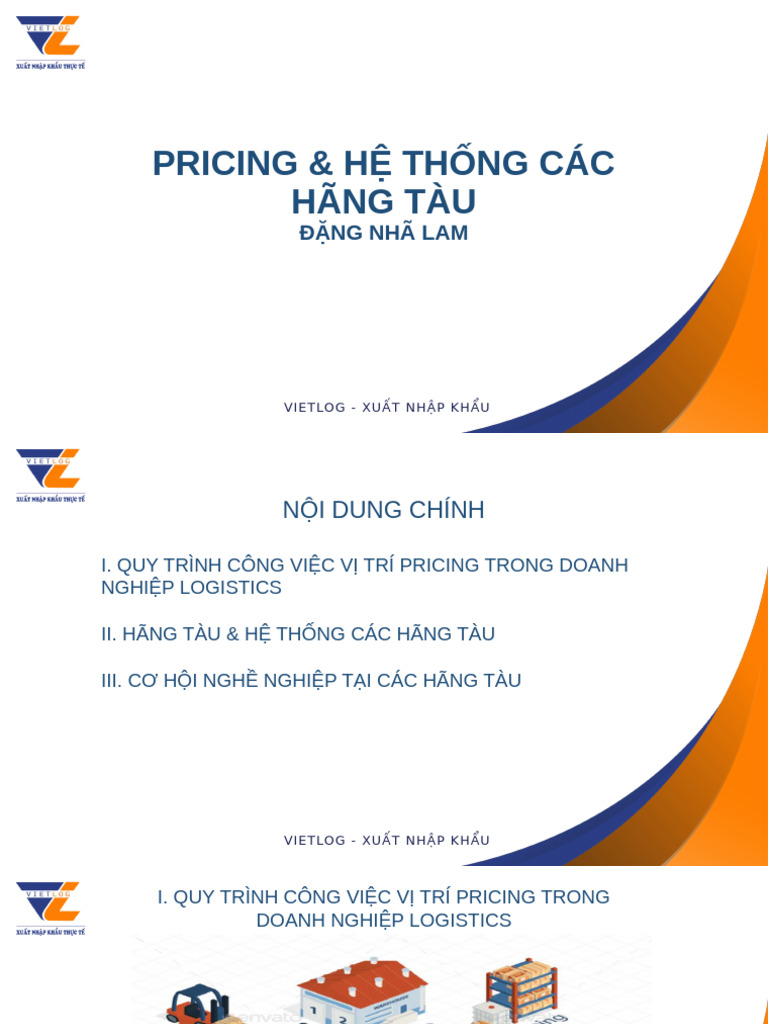 Pricing & He Thong Cac Hang Tau | PDF