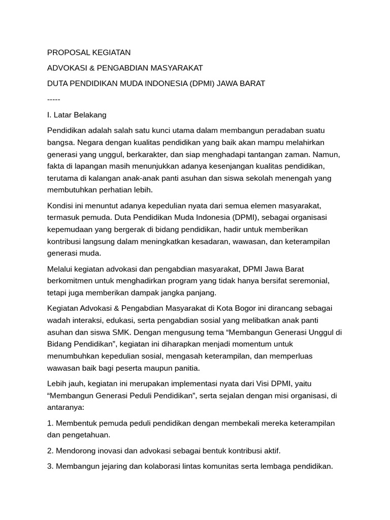 Rancangan Proposal Awal - 20250826 - 192004 - 0000 | PDF