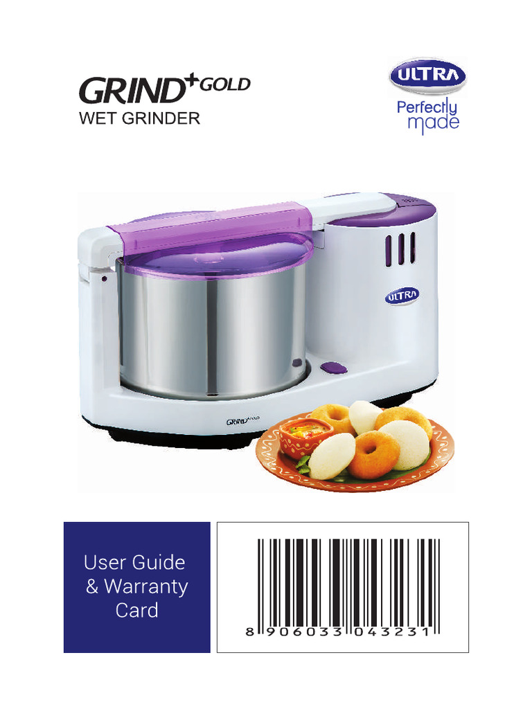 Grinder Grind Plus Gold | PDF