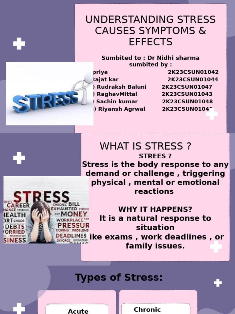 Understanding Stress | PDF | Stress (Biology) | Anxiety