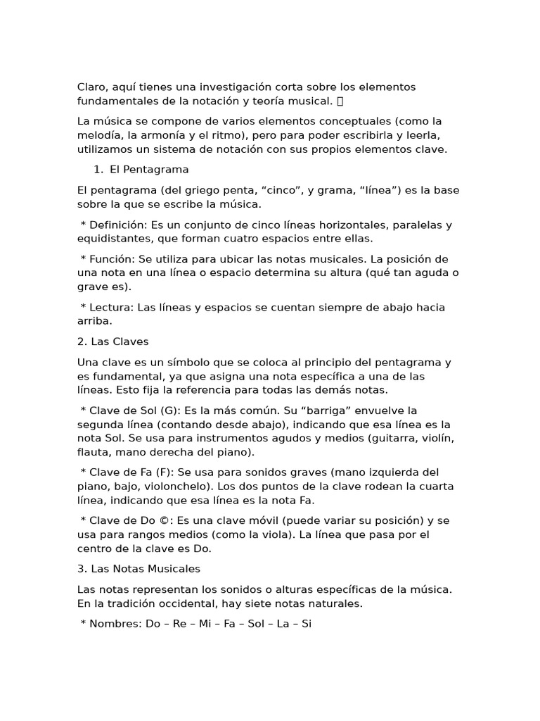 Mucho Texto | PDF | Clave | Teoría musical