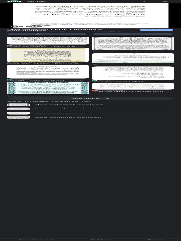 Doa Selamat - Google Search | PDF