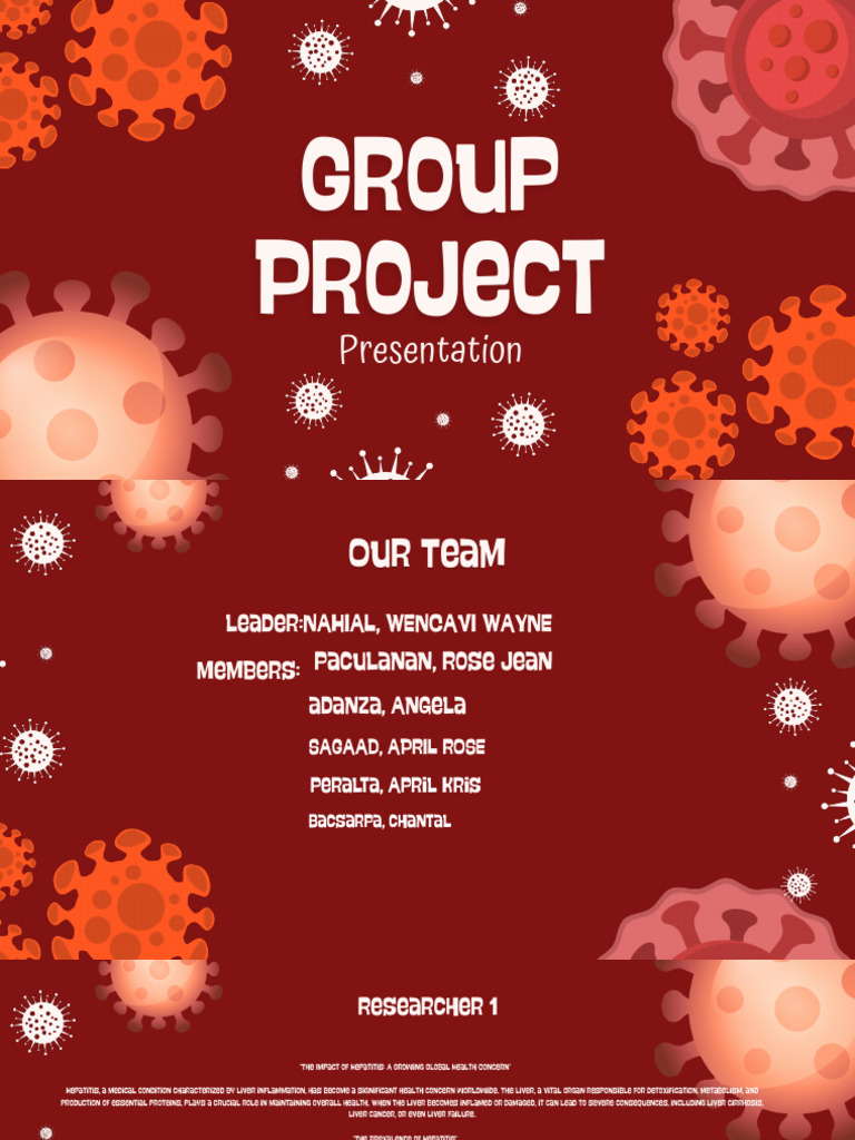 Red Playful Virus Microbiology Group Project Presentation 20251018 ...