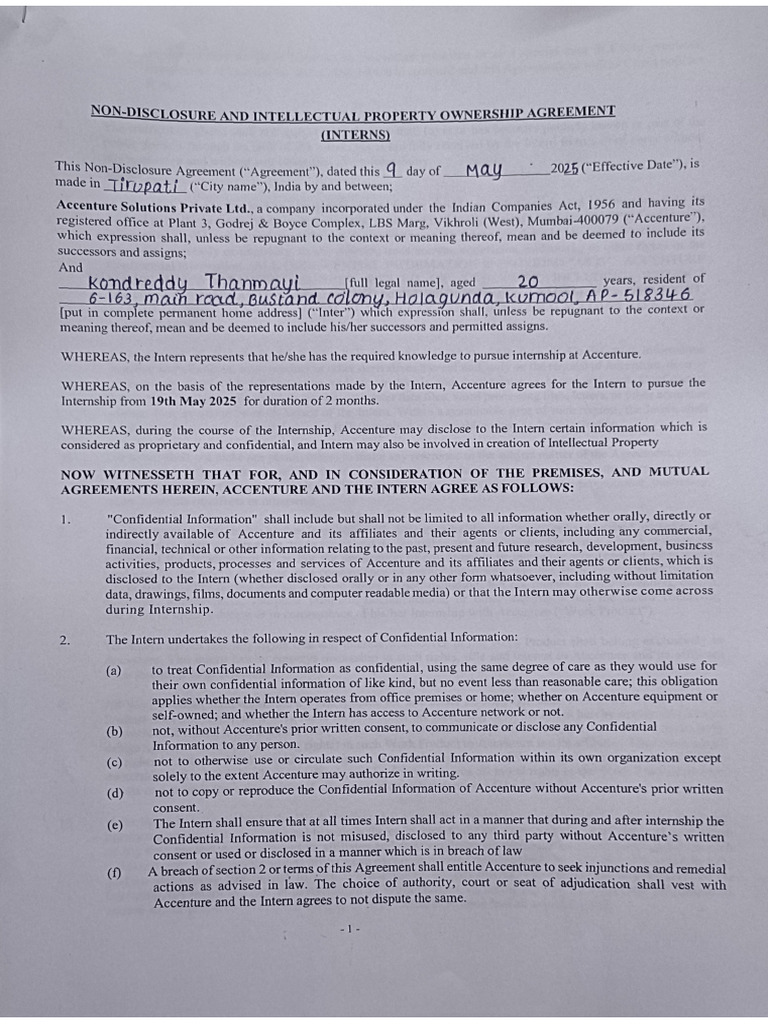 Nda PDF | PDF