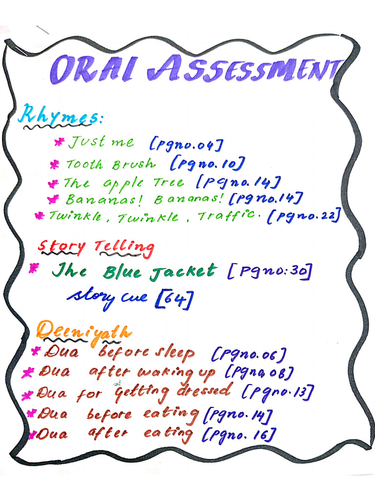 Pp1 Oral SA1 Revision Paper | PDF