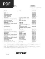 Cat Serial Number Prefixes | PDF | Locomotives | Transmission (Mechanics)