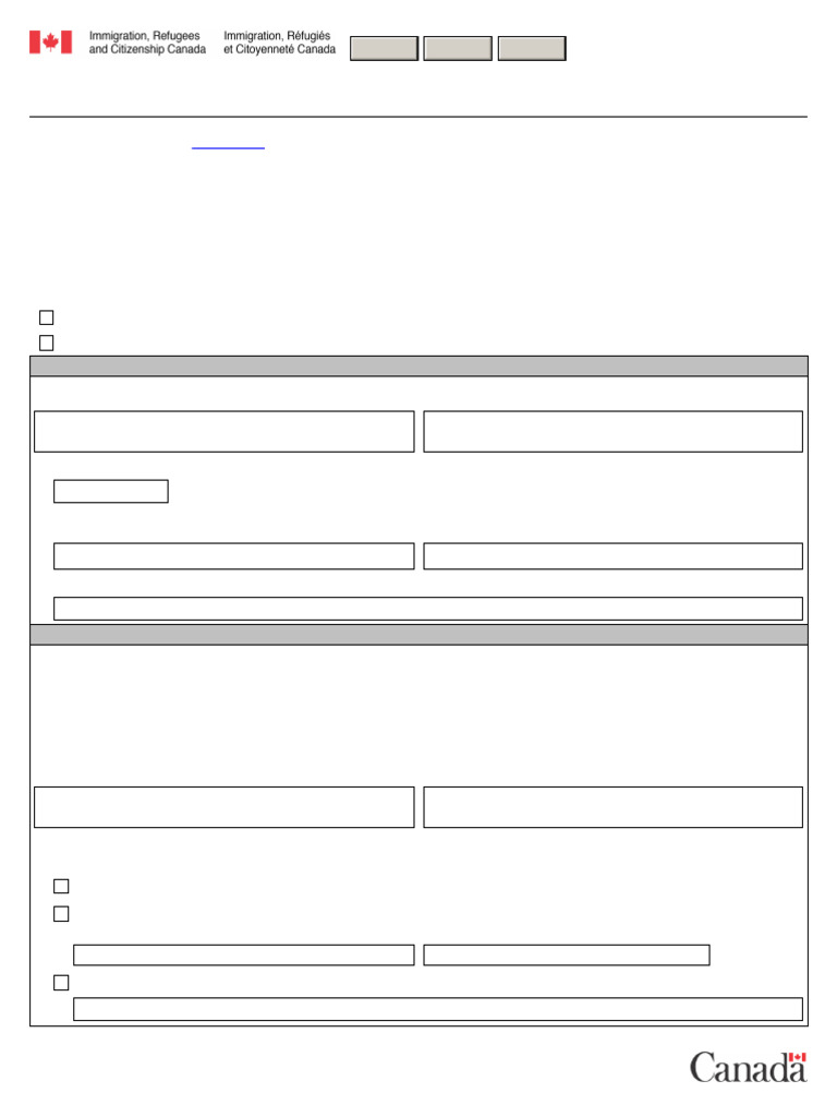 IMM 5476 E - Use of Representative | PDF | Justice | Crime & Violence