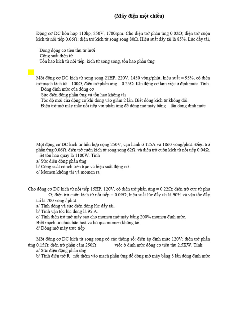 DC Machines | PDF