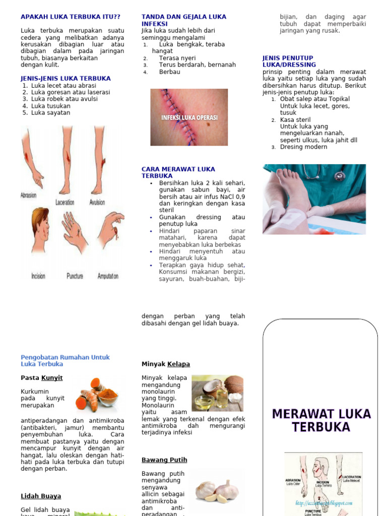 Panduan Merawat Luka Terbuka dengan Efektif | PDF