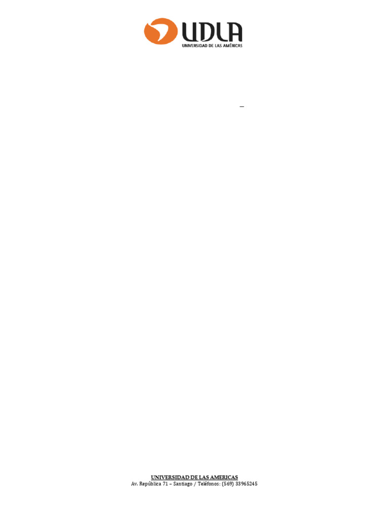 Formulario de Postulación Diplomado UDLA | PDF