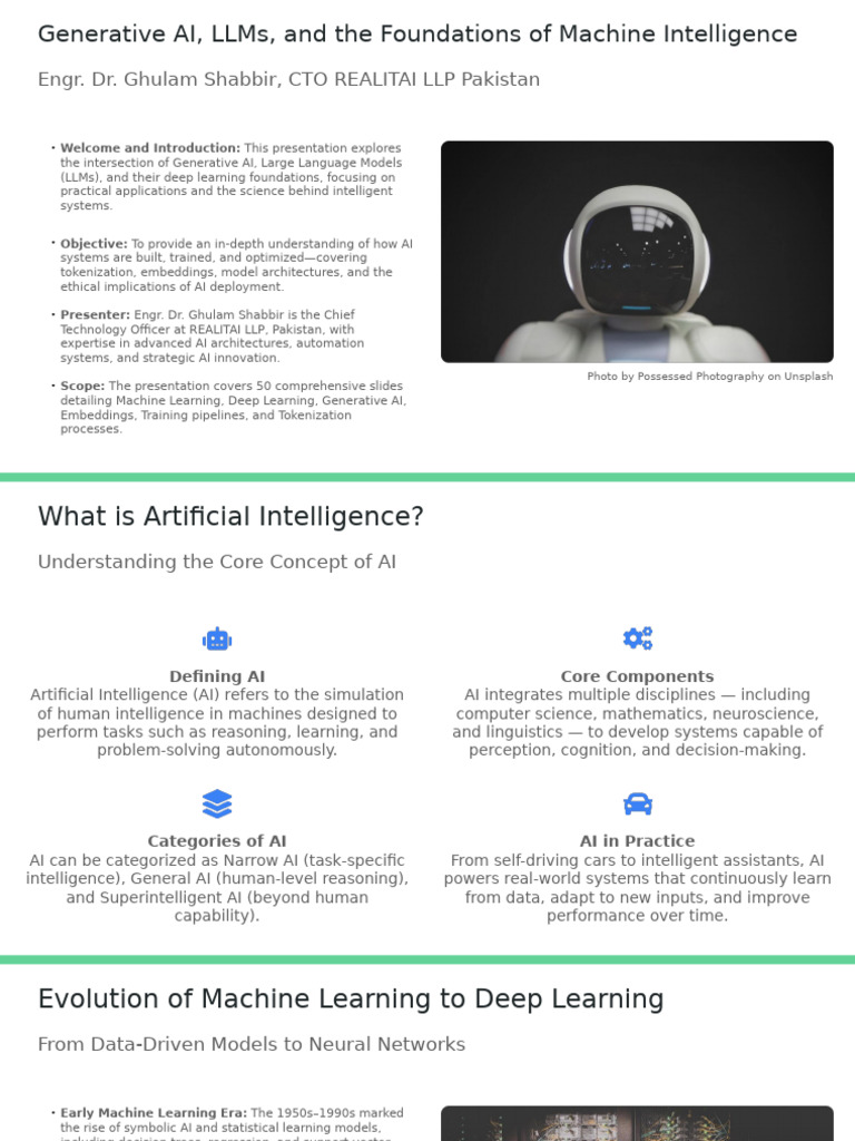 Generative AI - Dr Ghulam Shabbir | PDF | Artificial Intelligence | Intelligence (AI) & Semantics