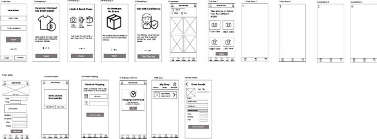 Reselling App Project Digital Wireframe Final | PDF | Chess Theory | Chess