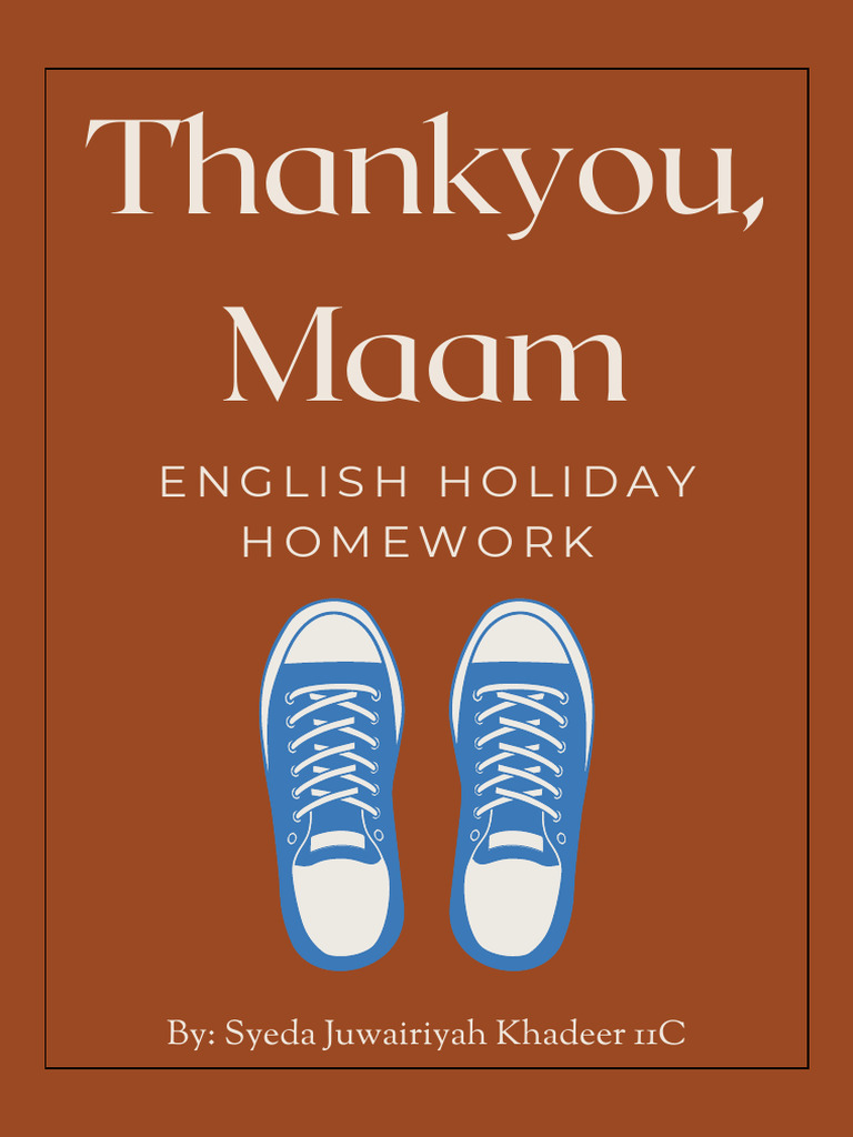 English Holiday Homework On 'Thankyou Maam' by Langston Hughes | PDF ...