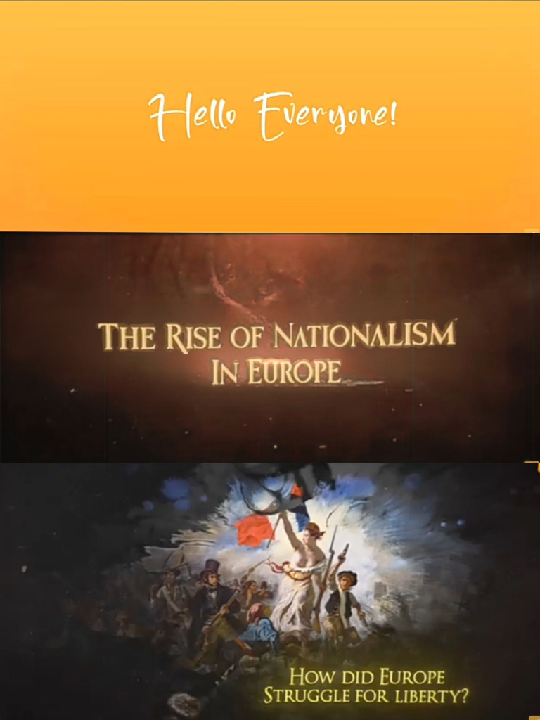 Nationalism in Europe | PDF