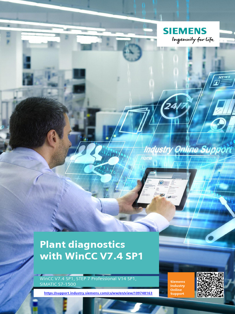 Plant Diagnostics with WinCC V7.4 SP1 | PDF | Programmable Logic ...