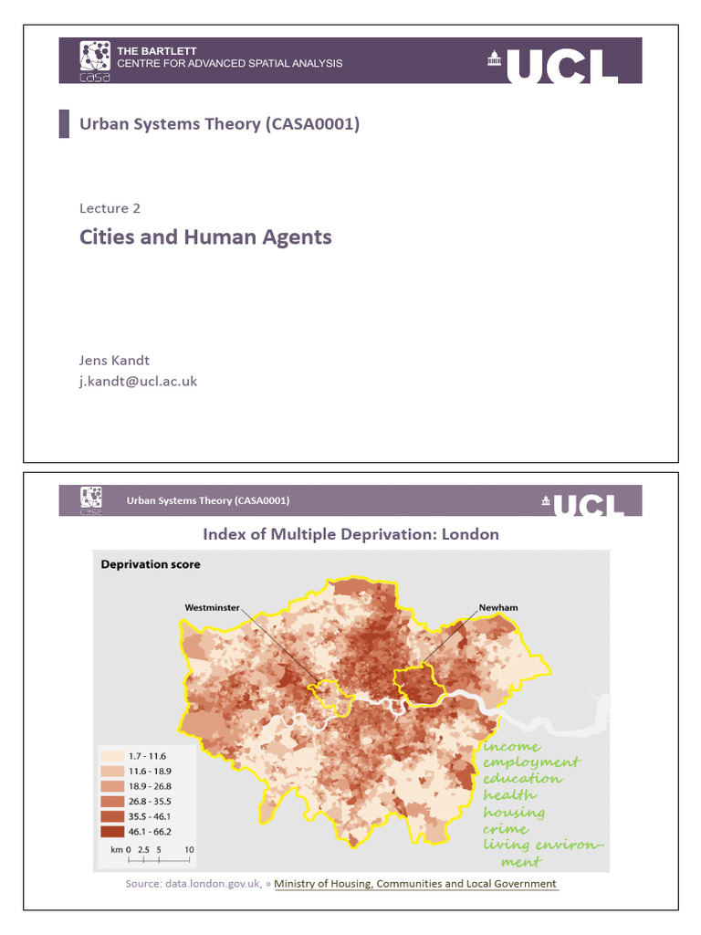 CASA0001 Lecture02 Slides Print | PDF | Sociology