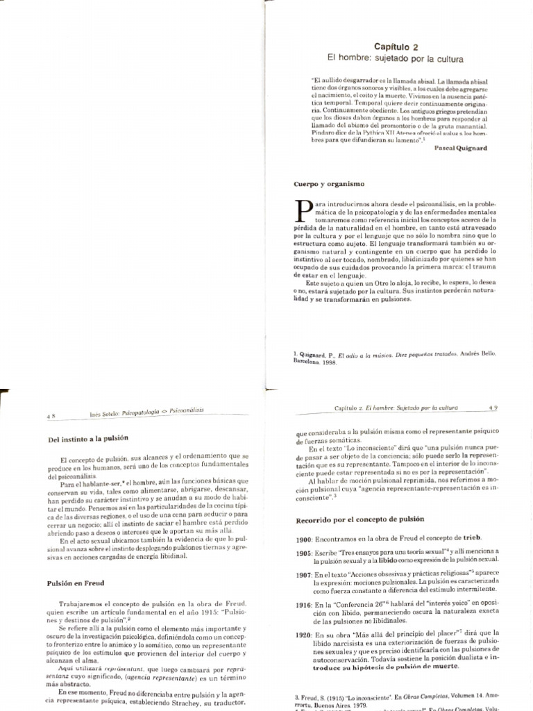 El Hombre Sujetado Por La Cultura | PDF | Neurosis | Mente inconsciente