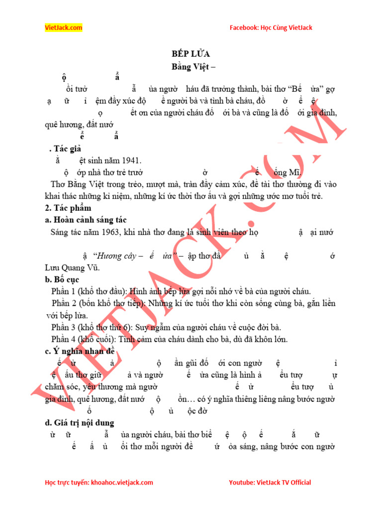 Tac Gia Tac Pham Bep Lua | PDF