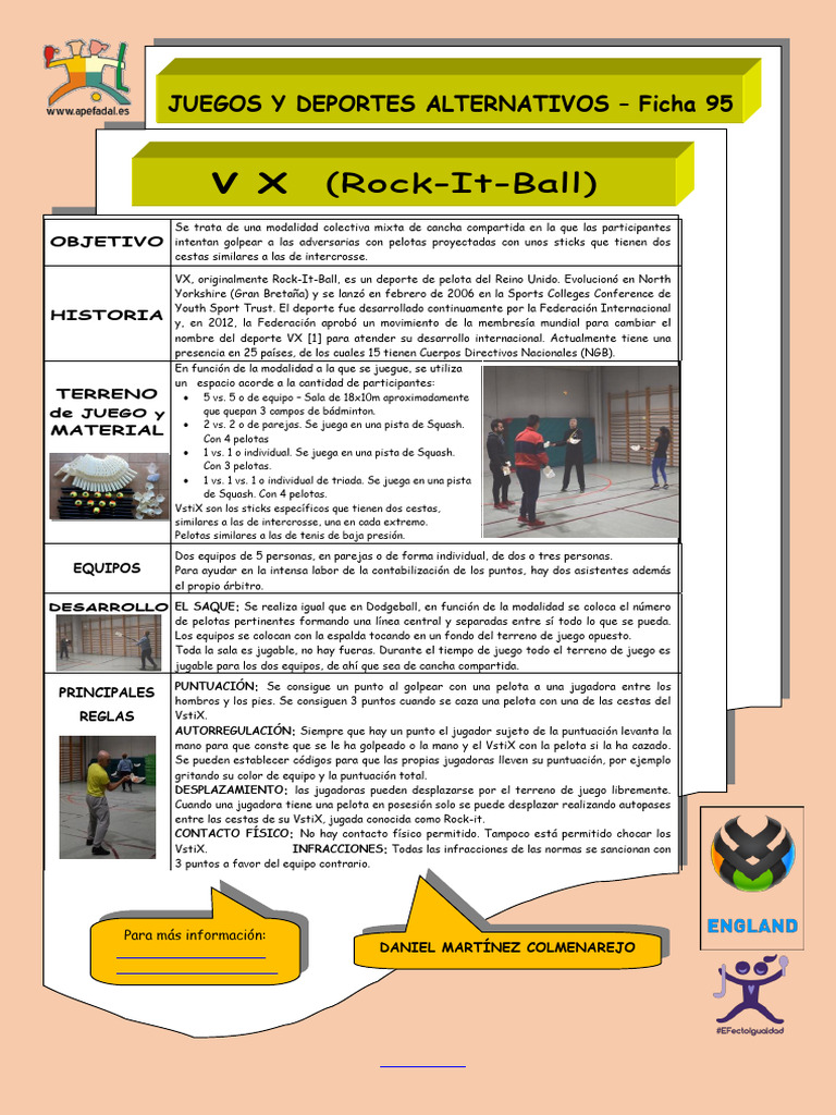 Rock It Ball | PDF | Deportes de equipo | Juegos de pelota