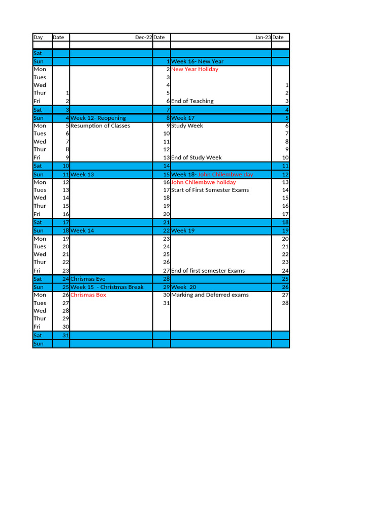 Academic Calendar 2022-2023 Overview | PDF | Academic Term | Traditions