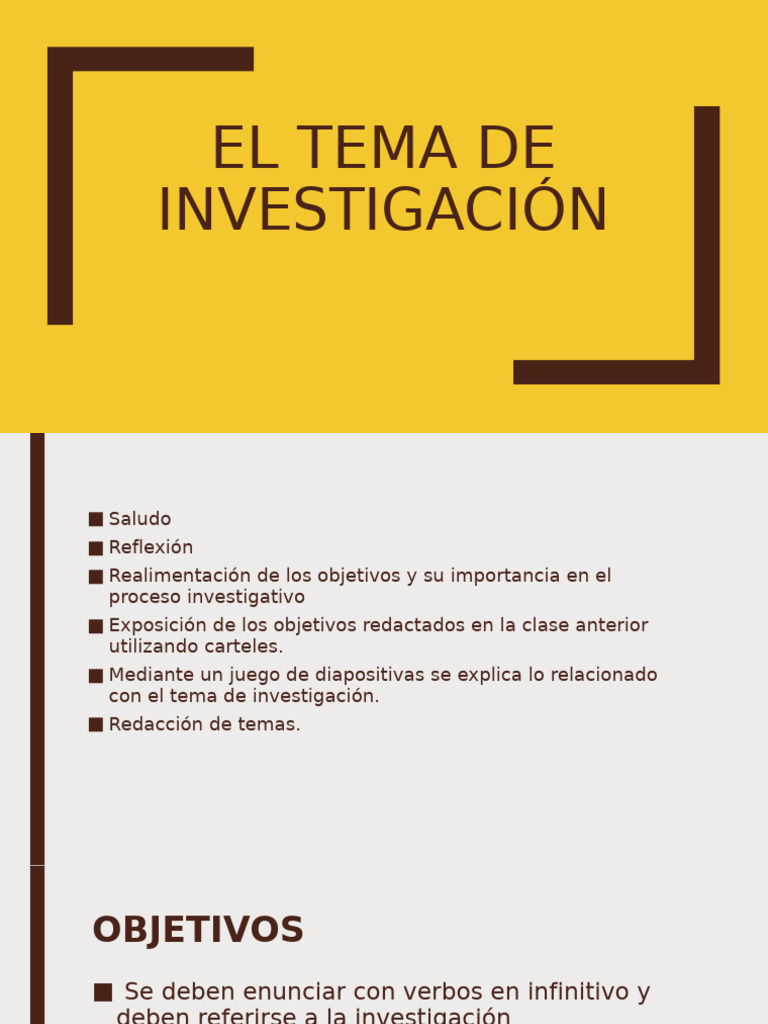 Guía para Definir un Tema de Investigación | PDF | Empirismo | Pragmatismo
