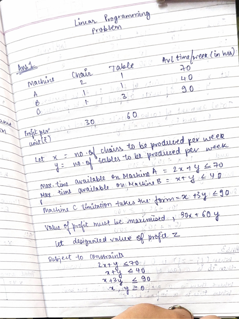 LPP Assignment | PDF