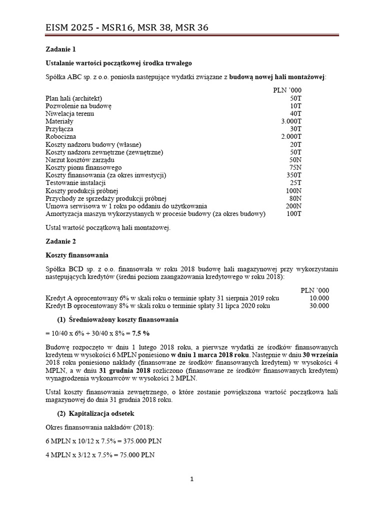 Eism 2025 06 14 A MSR 16, MSR 38, MSR 36 | PDF