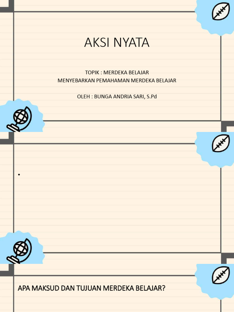 An. Merdeka Belajar Bunga | PDF