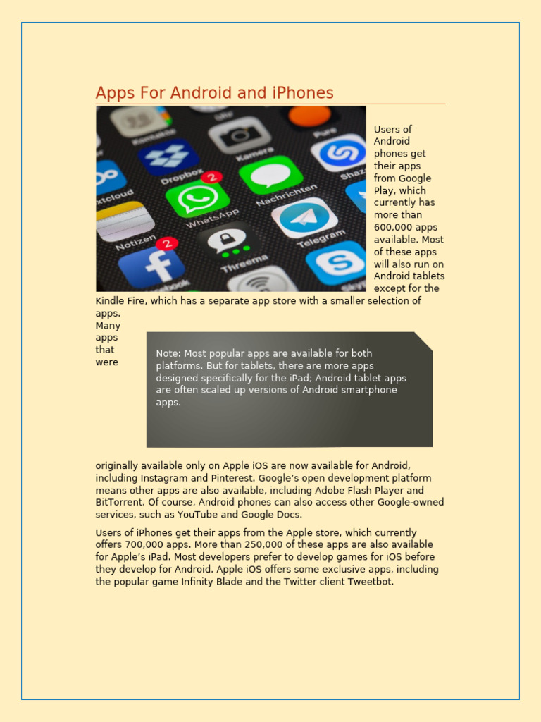 2019 Word 102 Apps | PDF