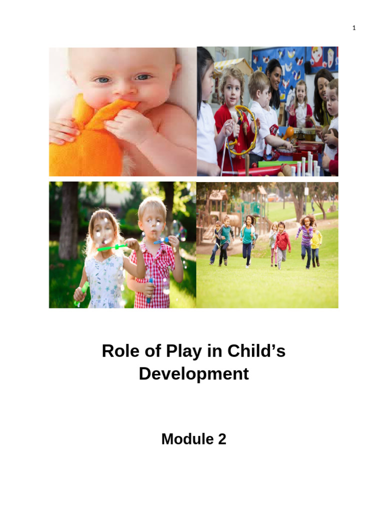 Importance of Play in Child Development | PDF | Parenting | Disciplines