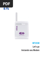 Configuração do Modem CH8568 em Bridge | PDF | Wi-Fi | Rede de computadores