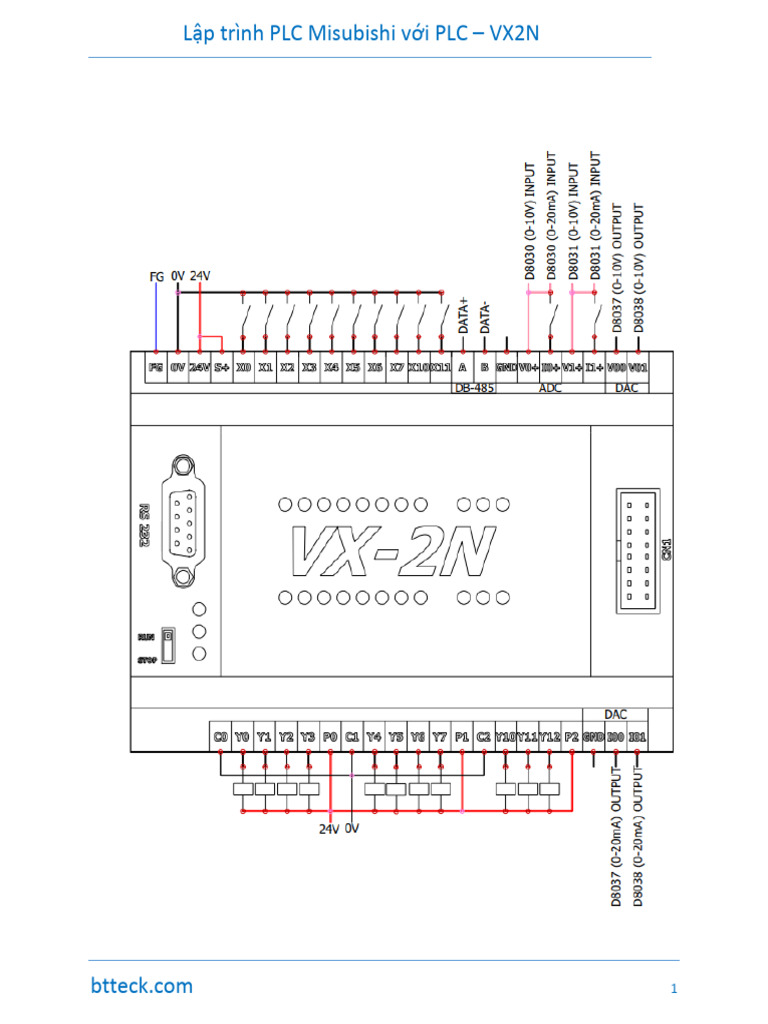 HNG DN Update Firmware PLC VX2N | PDF
