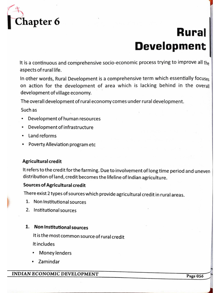 Rural Development | PDF