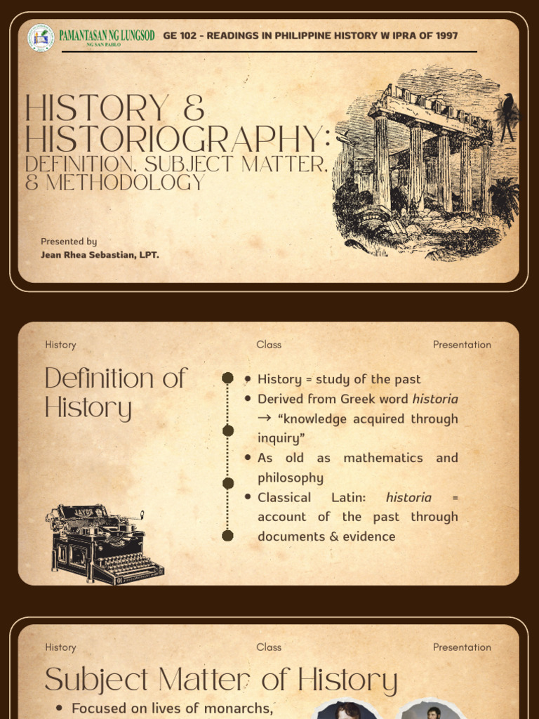 Ge 102-Readings in PG History PDF | PDF | Science | Liberal Arts Education