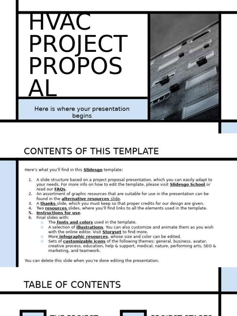HVAC Project Proposal Template | PDF | Planets | Planets In Astrology