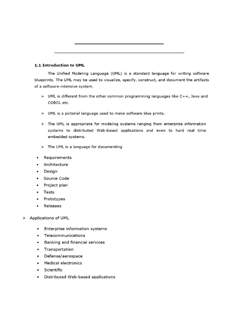 OOMD Part-1 Course Material | PDF