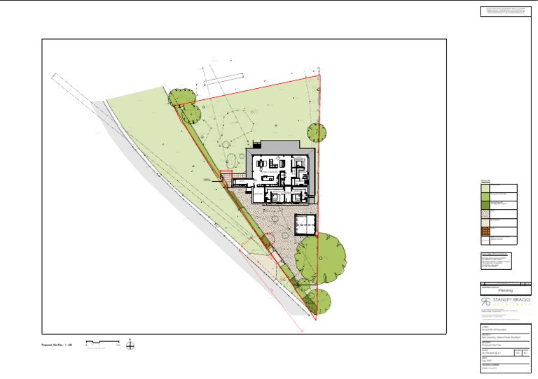 7055 1112 P1 - Proposed Site Plan 1 | PDF | Room | Home