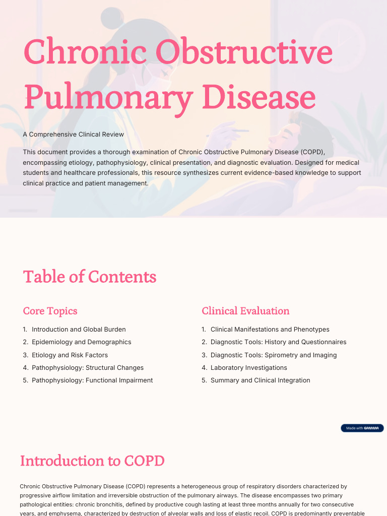 Chronic Obstructive Pulmonary Disease | PDF | Chronic Obstructive Pulmonary Disease ...