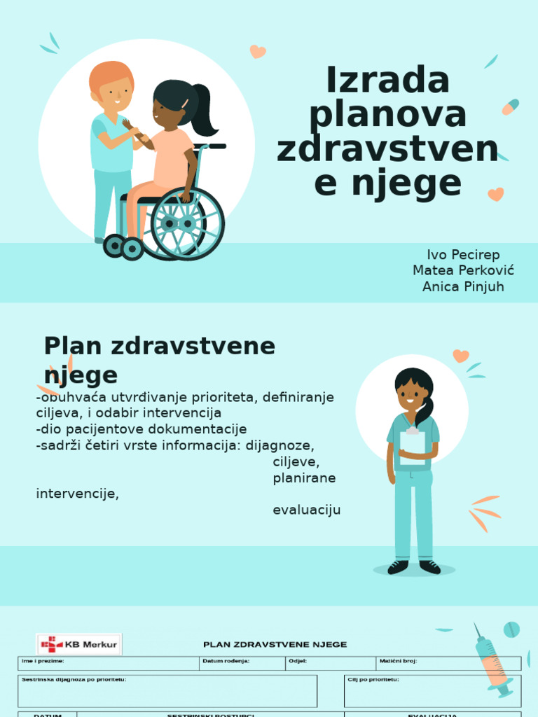 Izrada Planova Zdravstvene Njege | PDF