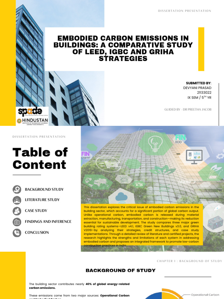 Embodied Carbon Emission On Buildings | PDF | Green Building | Life ...