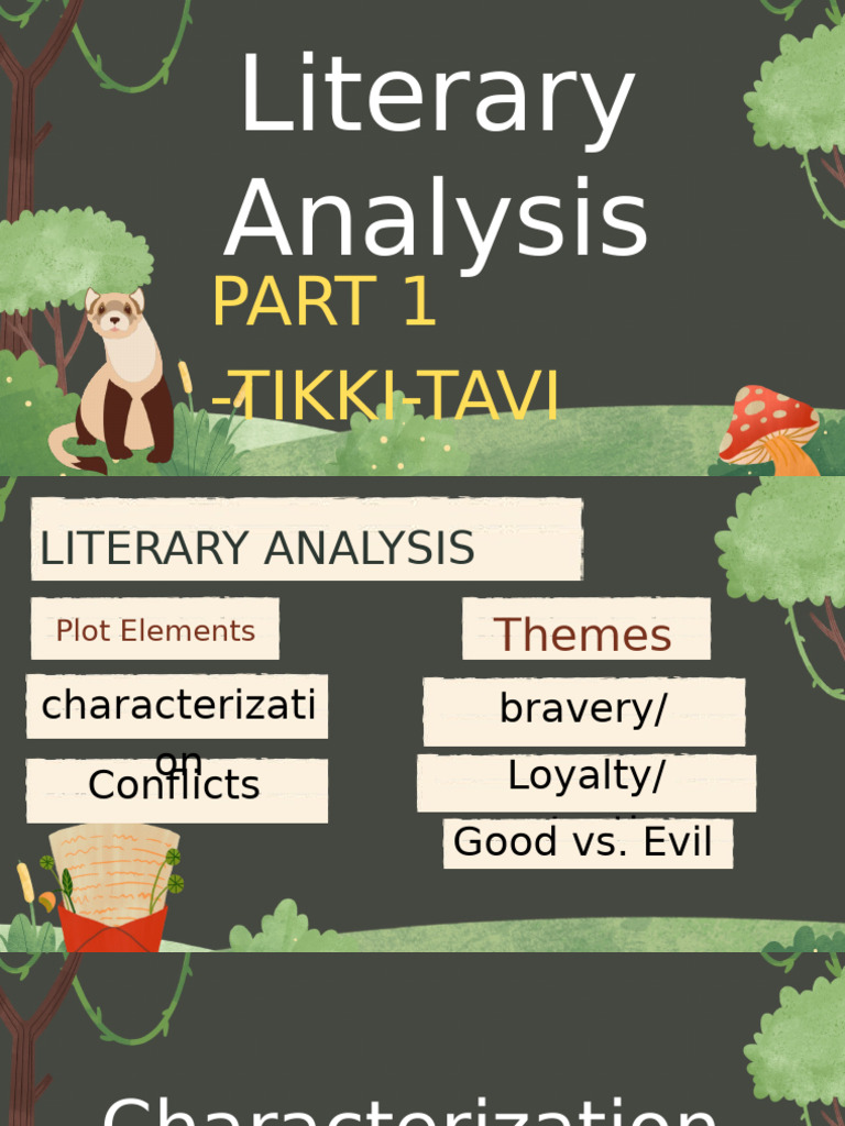 Rikki-Tikki-Tavi: Characterization & Conflict | PDF