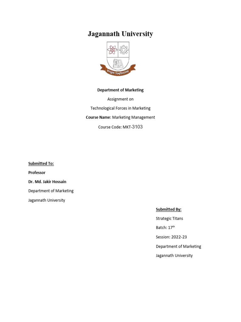 Marketing Management Assignment | PDF | Artificial Intelligence ...