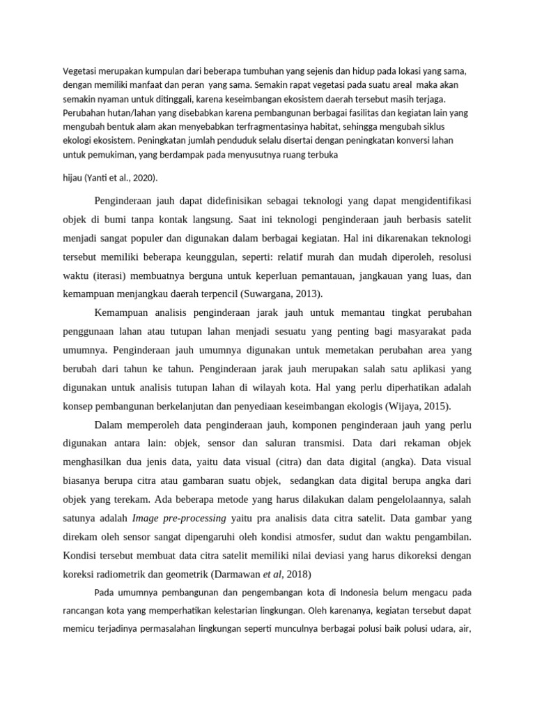 Vegetasi Merupakan Kumpulan Dari Beberapa Tumbuhan Yang Sejenis Dan ...