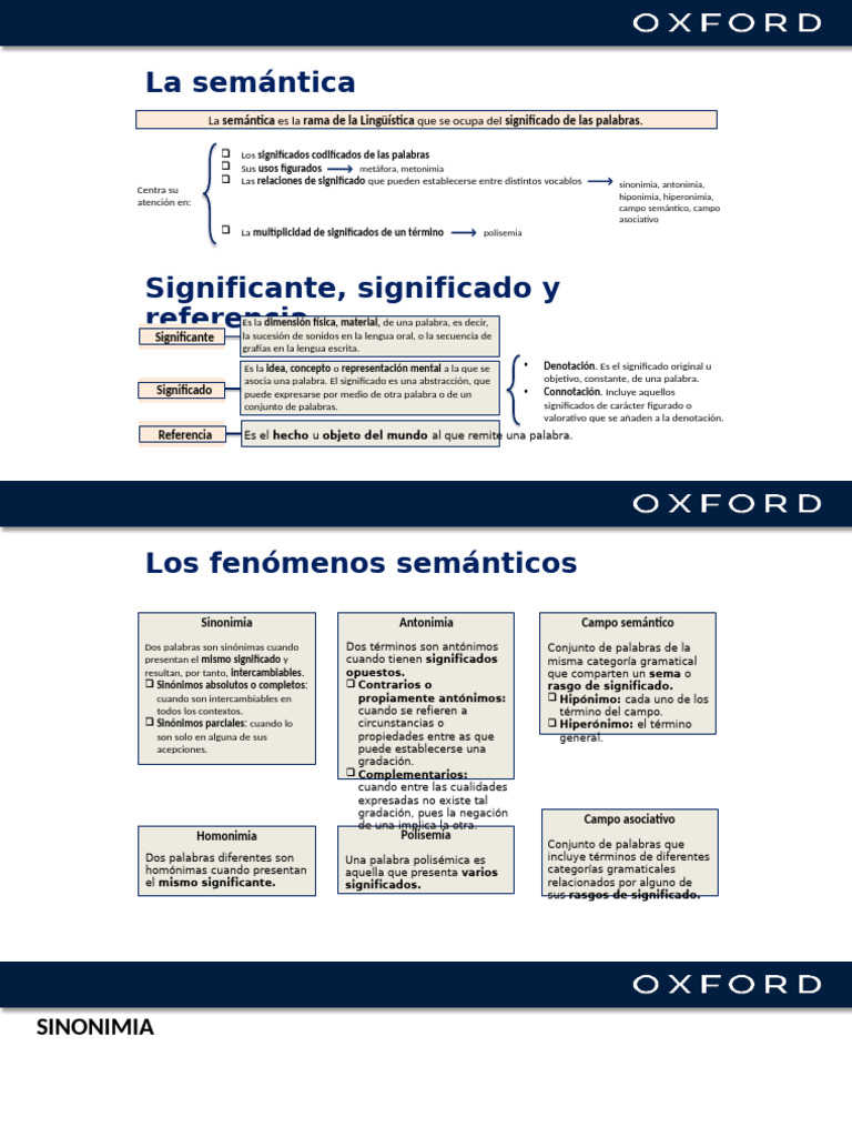 Semántica | PDF | Palabra | Lingüística